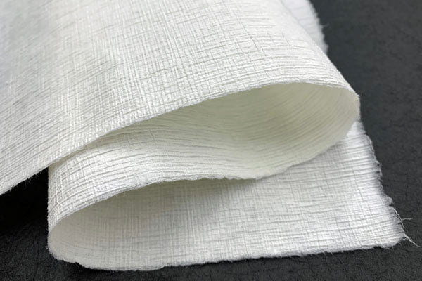 Mingei Crepe Paper Half Solid White – OZU WASHI