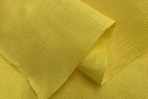 Mingei Crepe Paper Half Solid Yellow – OZU WASHI